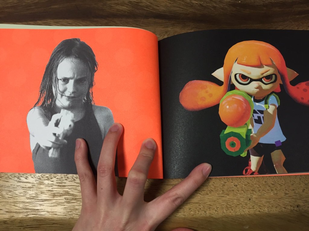 Photos of the 2016 Nintendo company handbook