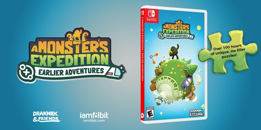 A Monster s Expedition Earlier Adventures Switch Physical Release