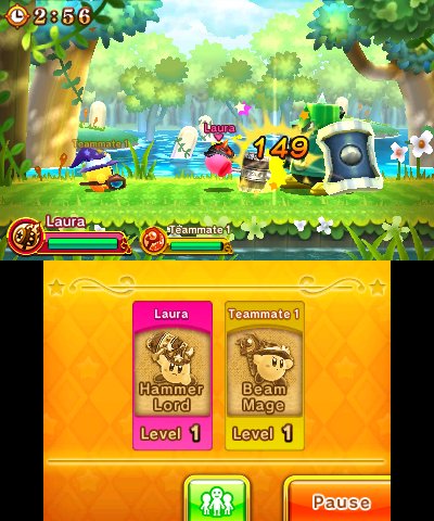 Kirby: Planet Robobot - Kirby 3D Rumble and Team Kirby Clash screenshots