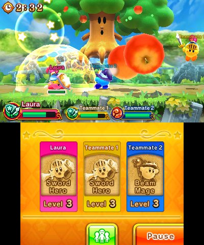 Kirby: Planet Robobot - Kirby 3D Rumble and Team Kirby Clash screenshots