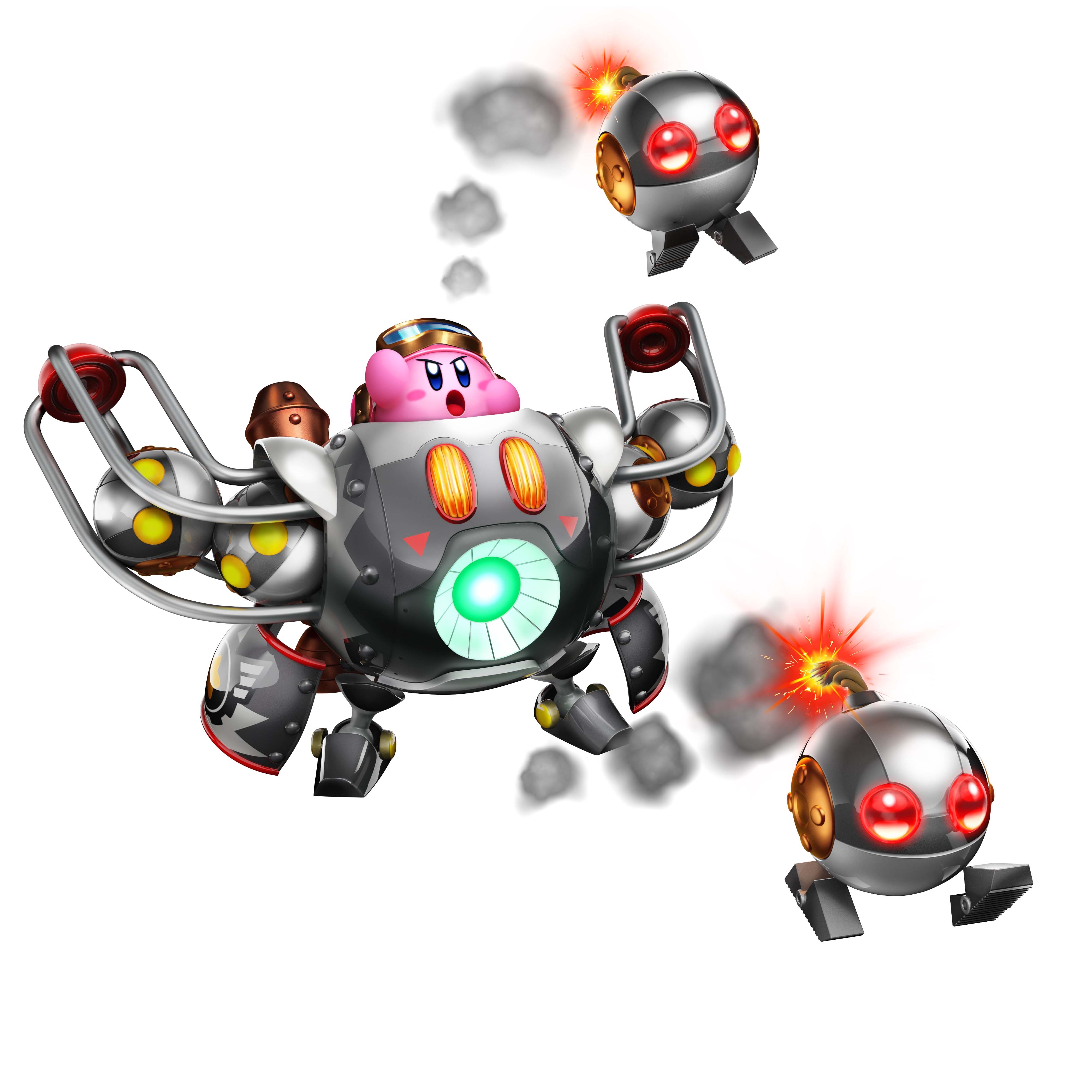 Lots of Kirby: Planet Robobot art