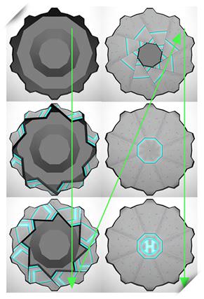 Kirby: Planet Robobot concept art for Haltmann Works Company and Susie