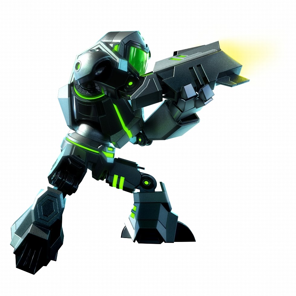 Metroid Prime: Federation Force art