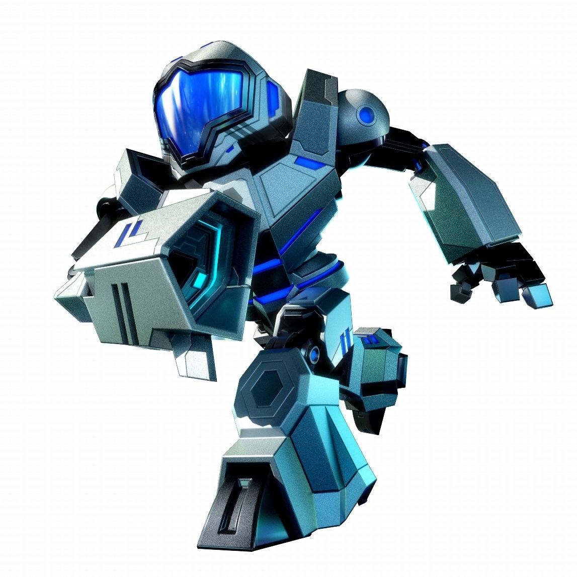 Metroid Prime: Federation Force art