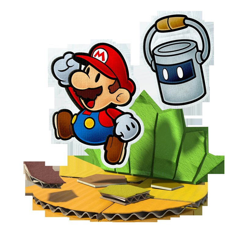 Paper Mario: Color Splash boxart, screenshots, art, fact sheet