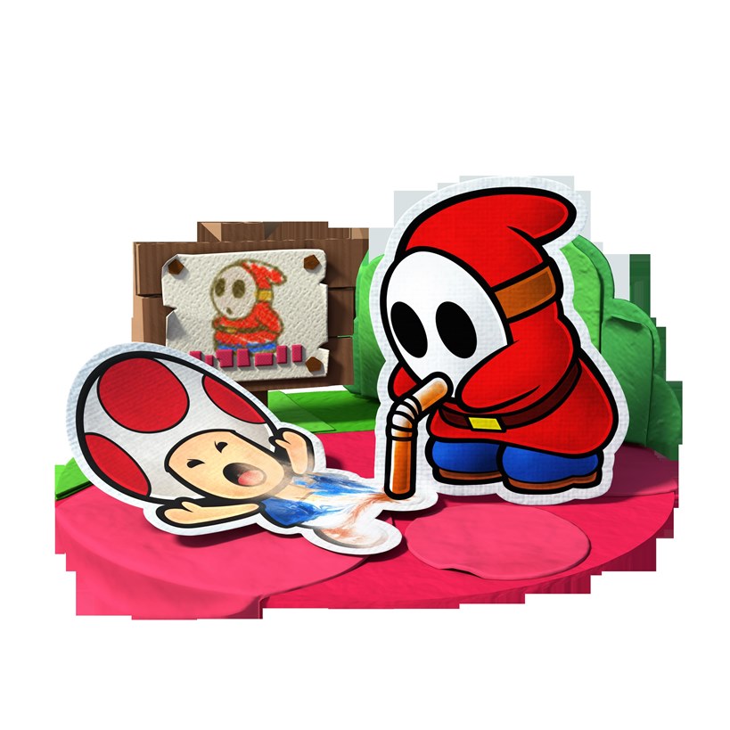 Paper Mario: Color Splash boxart, screenshots, art, fact sheet
