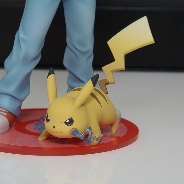 A first proper look at the new Red with Pikachu figure