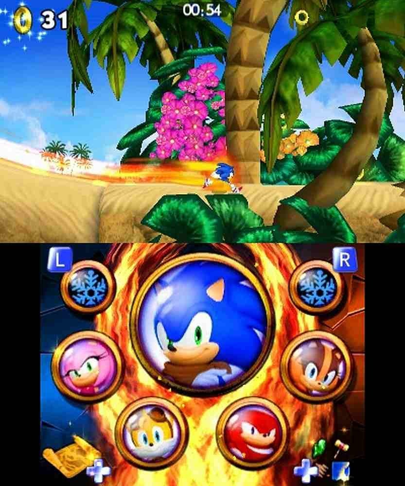 Sonic getting 25th anniversary 3DS theme in Japan, Fire & Ice ...