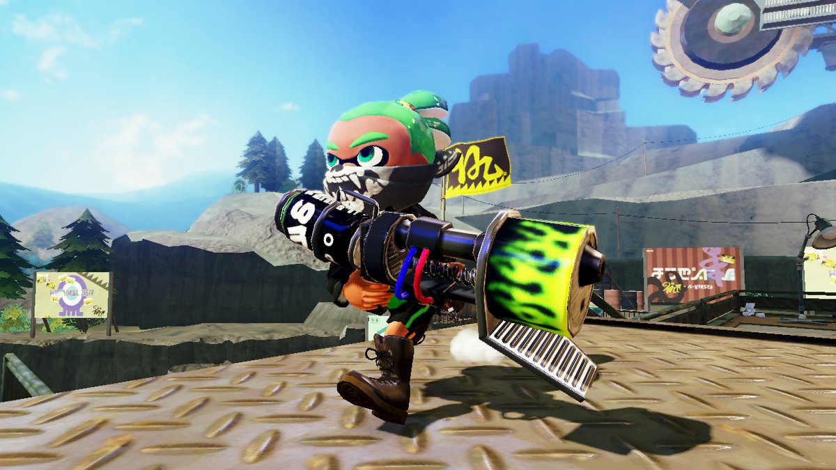 Nintendo shows off some of Splatoon's weapons from Sheldon's Picks Vol.2