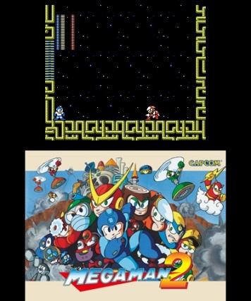 First Mega Man Legacy Collection 3DS screenshots