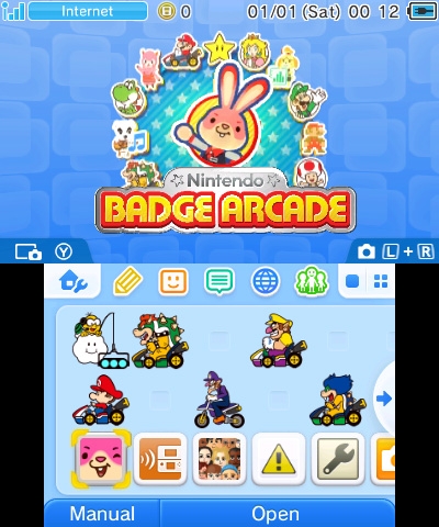 Tons of Nintendo Badge Arcade screenshots and art