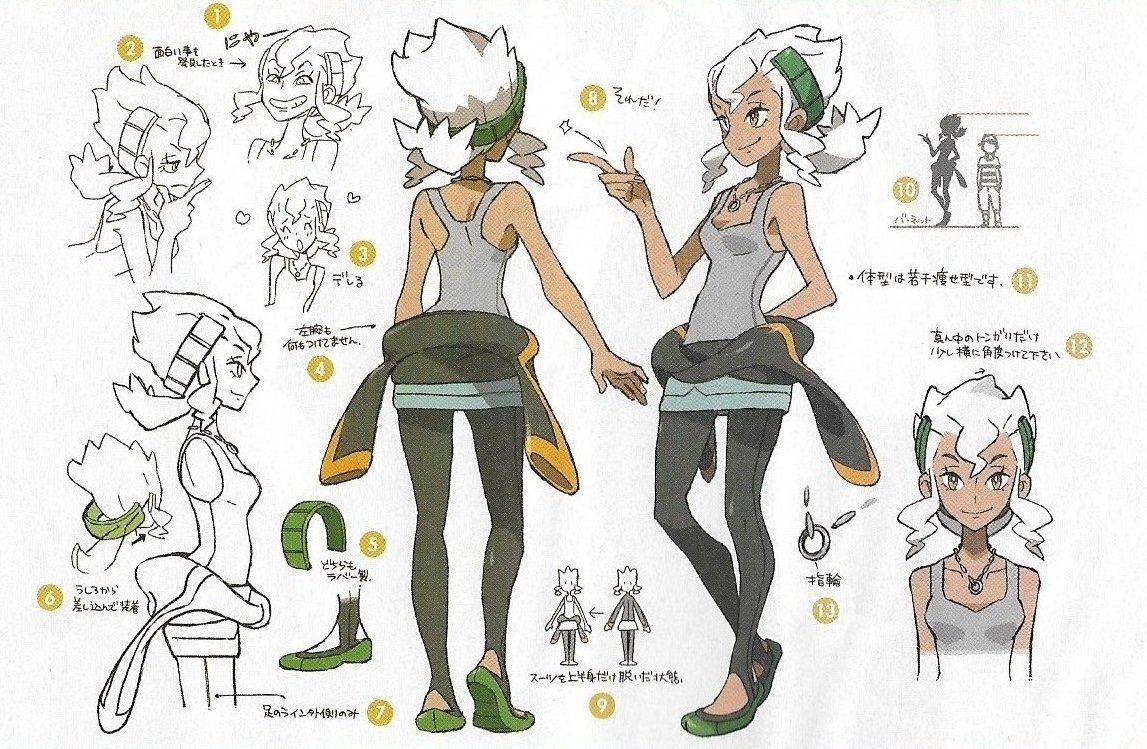 More Pokemon Sun/Moon concept art