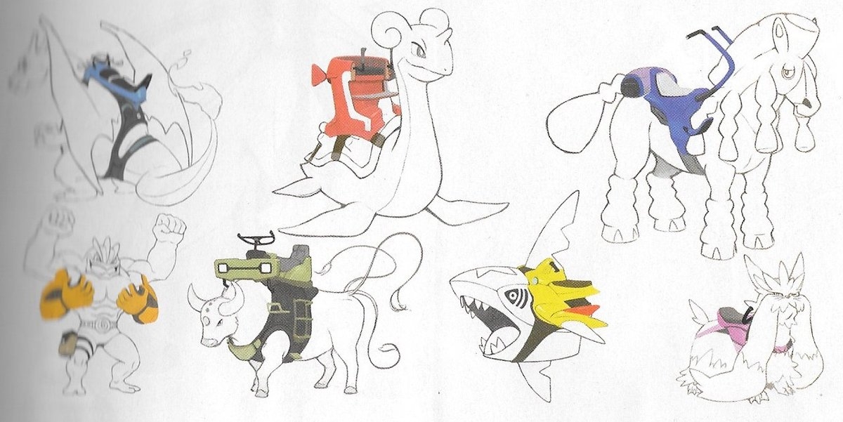 More Pokemon Sun/Moon concept art