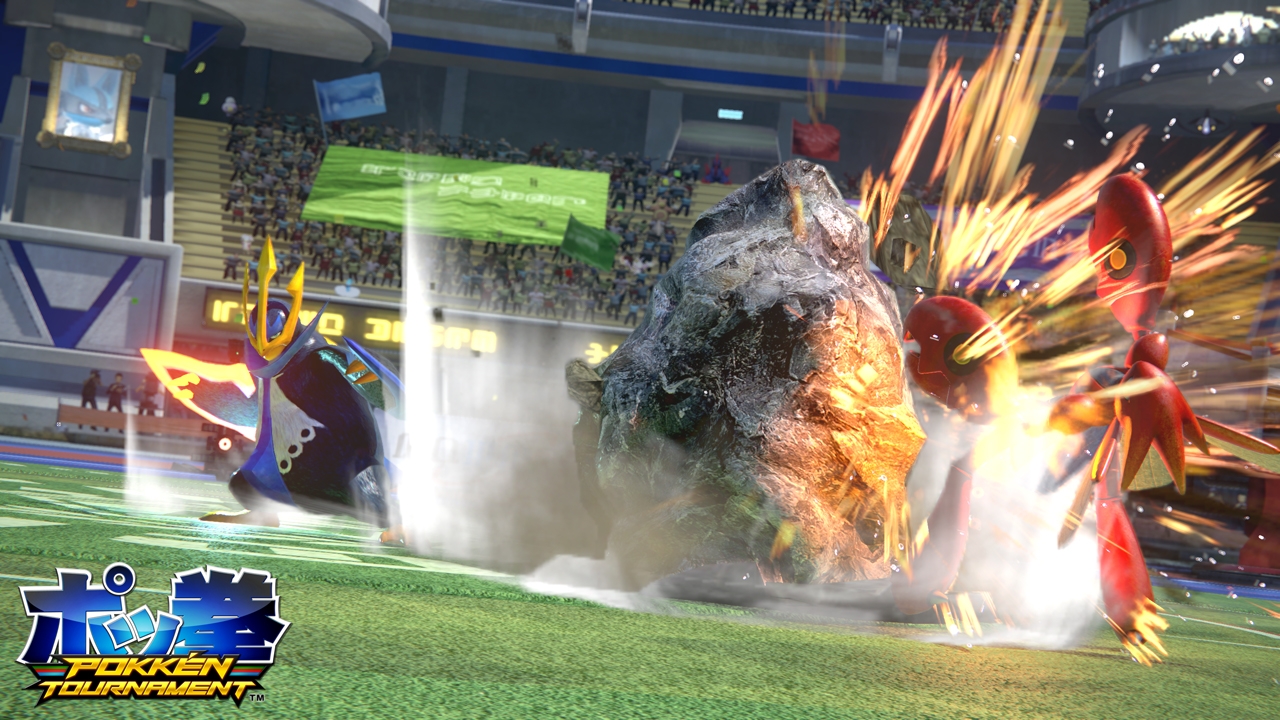 Pokken Tournament arcade - Empoleon screenshots