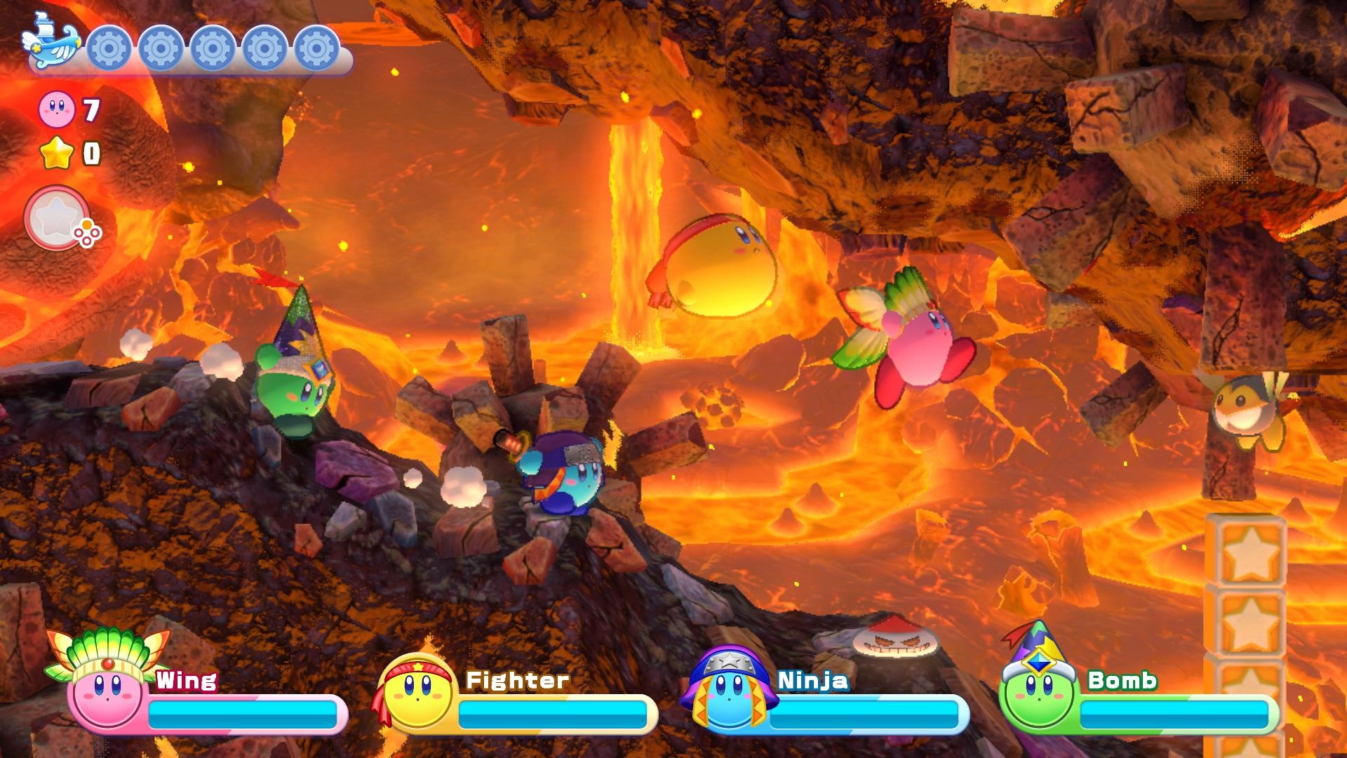 Kirby's Return to Dream Land Deluxe boxart, screenshots