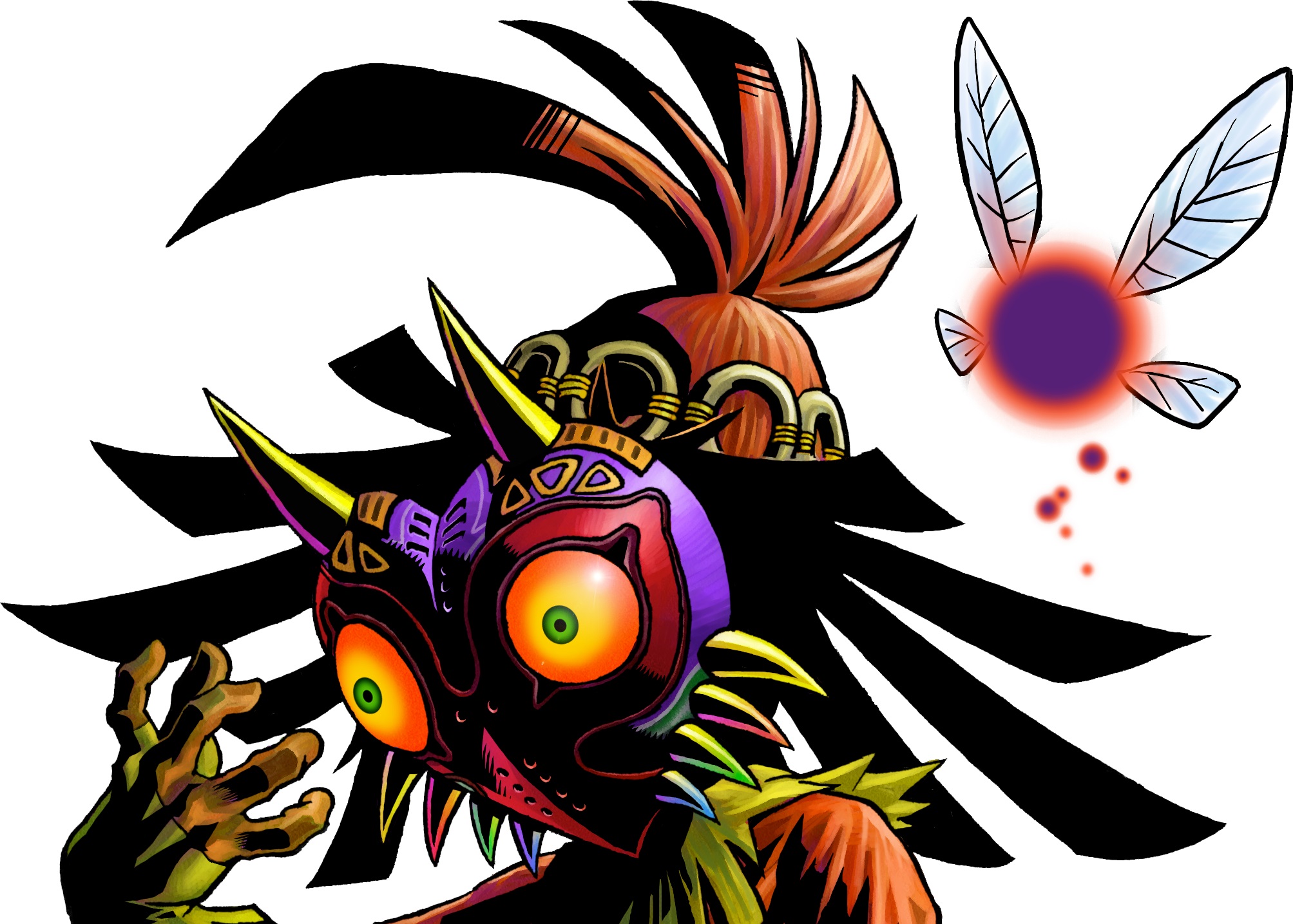Skull Kid playable in Hyrule Warriors Legends, Phantom Ganon is a boss Skull Kid playable in Hyrule Warriors Legends, Phantom Ganon is a boss