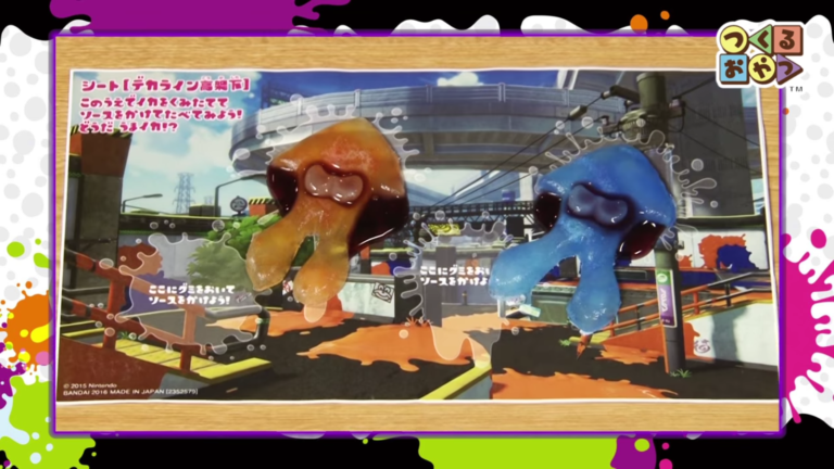 Trailer for the Splatoon "candy kit"