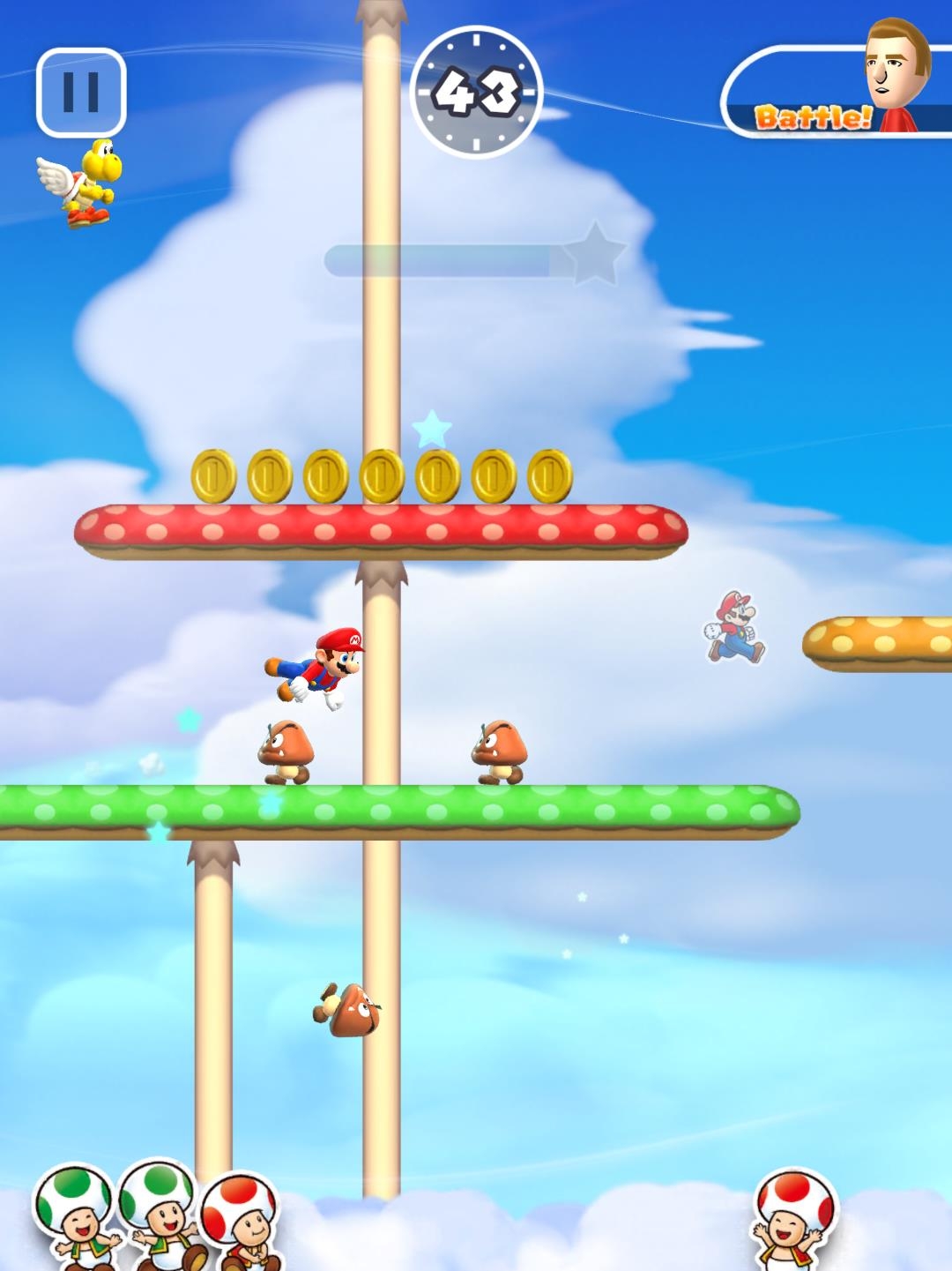 Another round of Super Mario Run screenshots