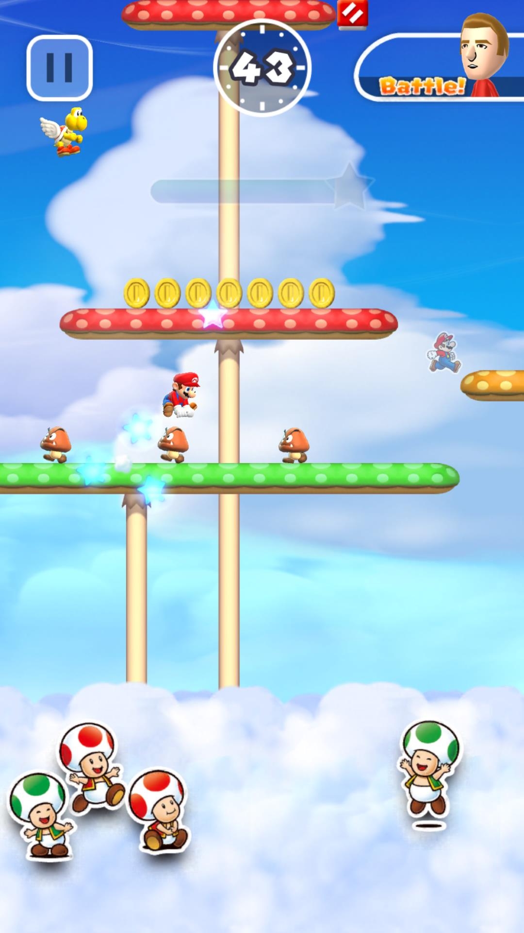Another round of Super Mario Run screenshots